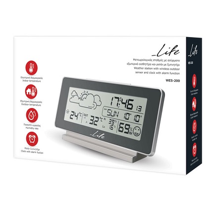 Μετεωρολογικός σταθμός LIFE WES-200 - MEMOSHOP